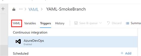 YAML Default Branch For Builds Releases In Azure DevOps AzureDevOps