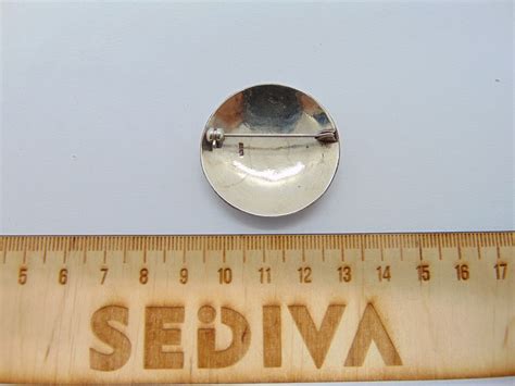 Brosa Din Argint Cu Email Sei Diva