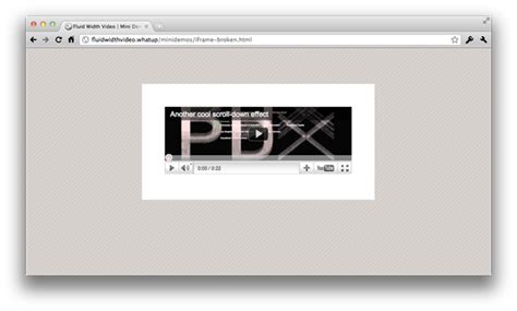 How To Create Fluid Width Videos With Css And Jquery Creative Bloq