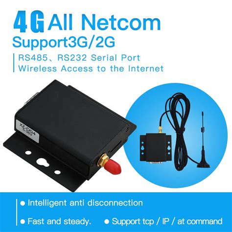 Rs232 Rs485 Uart 4g Lte Dtu Modem Til Seriel Datao Grandado