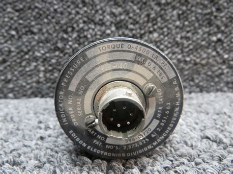 396 01720 Edison Red Yellow Marker Torque Pressure Indicator Assembly