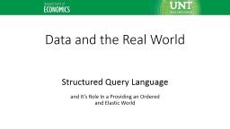 PPT Structured Query Language PowerPoint Presentation