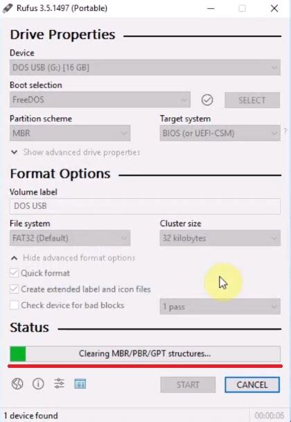 Creating A Bootable DOS USB Drive WinUSB