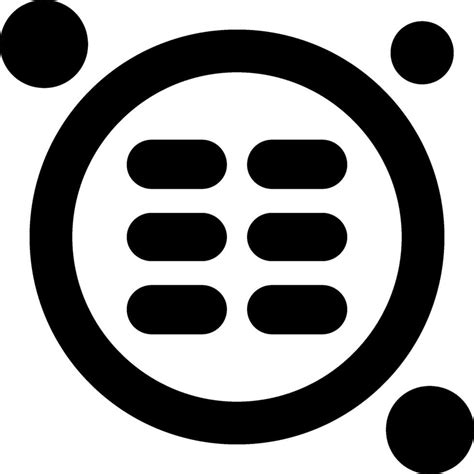 Menu Button Icon Design Symbol 50578495 Vector Art At Vecteezy