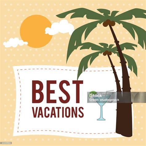 베이지색 배경 벡터 일러스트 레이 션을 통해 여름 디자인 0명에 대한 스톡 벡터 아트 및 기타 이미지 0명 개념 계절 Istock