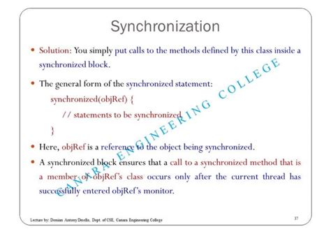 Multithreaded Programming In JAVA PPT