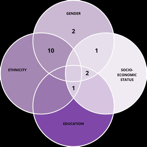 Intersectionality Venn Diagram Theory Intersectionality Venn