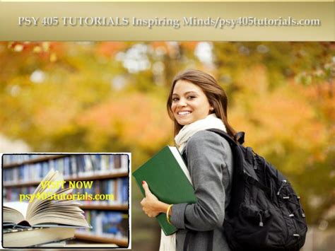 PPT PSY 405 TUTORIALS Inspiring Minds Psy405tutorials Com PowerPoint Presentation ID 7362309