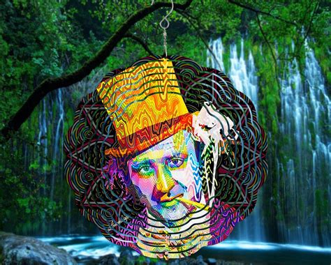 Willy Wonka 10inch Wind Spinner Bedroom Living Room Decoration Art