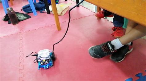 Mblock Code Test To Run An Mbot Robot Youtube