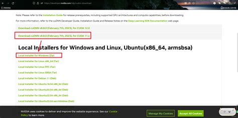 Python Could Not Load Dynamic Library Cudnn