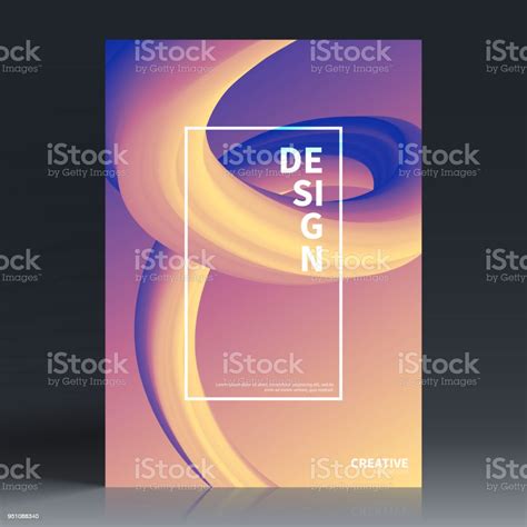 브로셔 템플릿 레이아웃 표지 디자인 비즈니스 연례 보고서 전단지 잡지 0명에 대한 스톡 벡터 아트 및 기타 이미지 0명 3차원 형태 검정색 배경 Istock