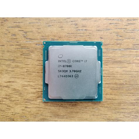 Cpu ซีพียู Intel Core I7 8700 I7 8700k I7 8086k Socket 1151 Shopee Thailand