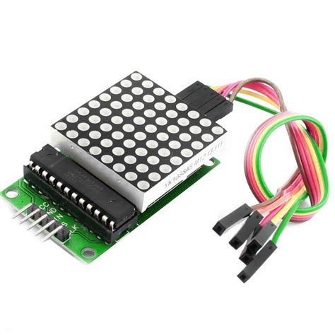 Módulo Matriz De Led Max7219 Módulo De Control Para Arduino 5v 8x8
