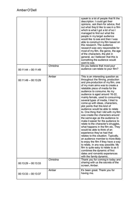 Radio Interview Script Docx