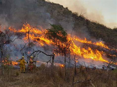 Sigue Complicada La SituaciÓn De Los Incendios En Las Sierras Noti