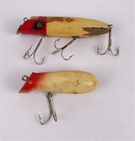 Sold At Auction Antique Wood Fishing Lures