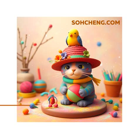 Gen Ai Cat And Bird Soh Cheng