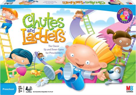 Hasbro Gaming Chutes And Ladders Board Game 2 To 4 Players
