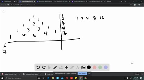 SOLVED The First Five Rows Of Pascal S Triangle A
