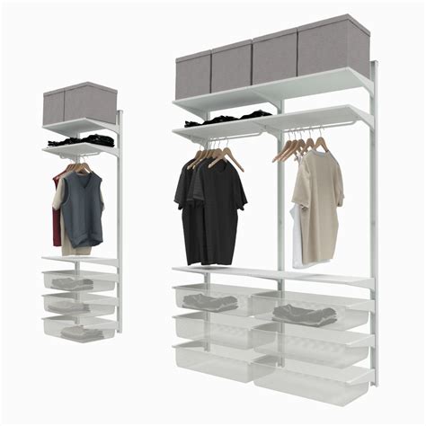 max ikea algot clothes storage