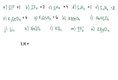 ⏩solved Give The Oxidation Number Of The Underlined Atoms In The… Numerade
