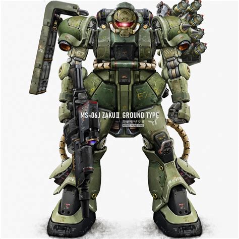 Zaku Ii Gundam And 1 More Drawn By Kongping0550219 Danbooru