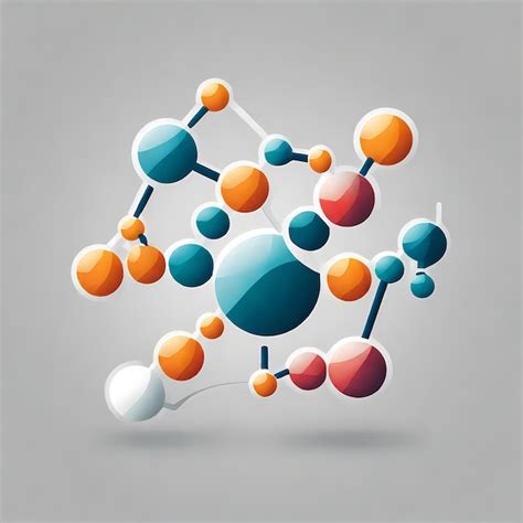 Premium Ai Image Molecular Interactions