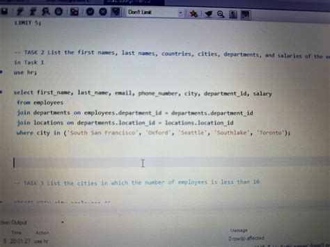 Ambiguous Error Rsql