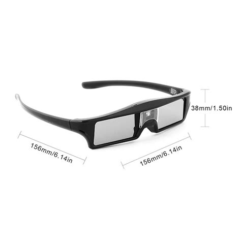 3d Wireless Glasses Rechargeable 3d Active Shutter Vicedeal