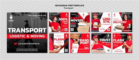 Logistics Social Media Post Psd 21000 High Quality Free Psd