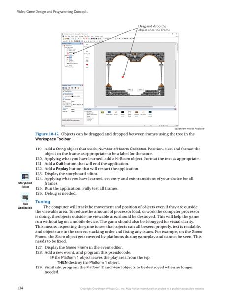 Video Game Design And Programming Concepts 1st Edition Page 134