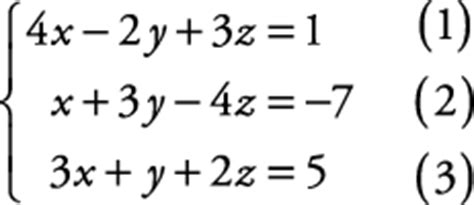 System Of Equations Solver With 3 Variables Stashokhello