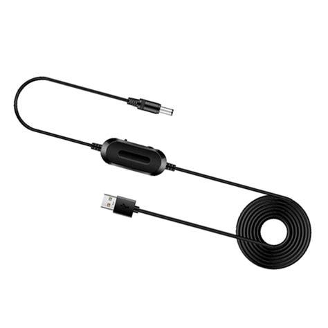 Hilabee สายแปลงแรงดันไฟฟ้า Usb 5v เป็น Dc 12vสายไฟแปลง Usb เป็น Dc 52x21มม Hilabee Thaipick