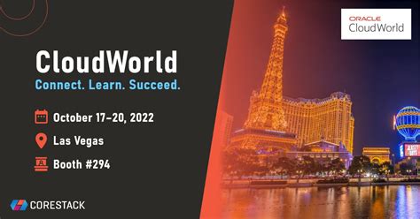 Event Oracle Cloudworld 2022 Corestack