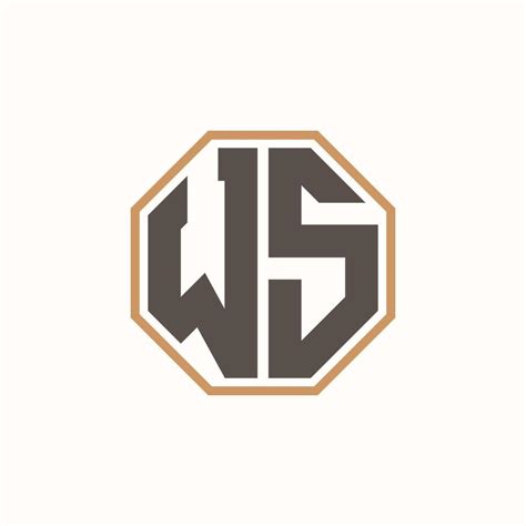 Modern Letter Ws Logo For Corporate Business Brand Identity Creative