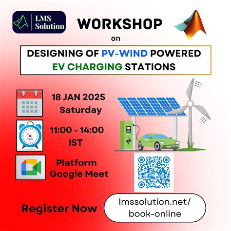 Online Matlab Workshop Designing Of Pv Wind Powered Ev Charging Stations