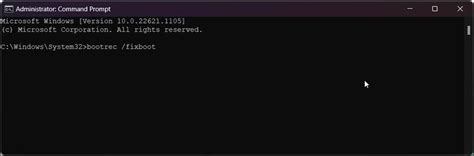 How To Fix The Bootrec Fixboot Access Is Denied Error On Windows