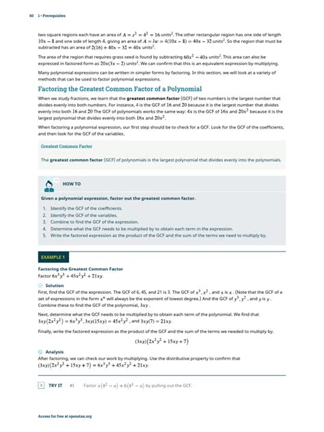 Algebra And Trigonometry 5 Pdf Factorization Rational Number