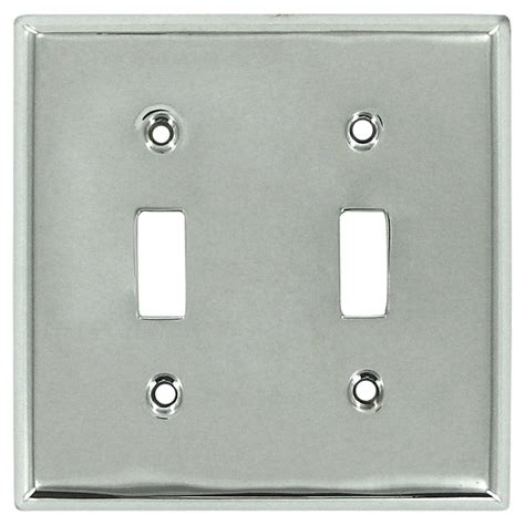 Solid Brass Switchplates Collection Solid Brass Double Toggle