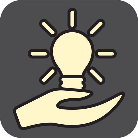 Hand With Lightbulb Illustration Vector On A White Background Vector Art At Vecteezy