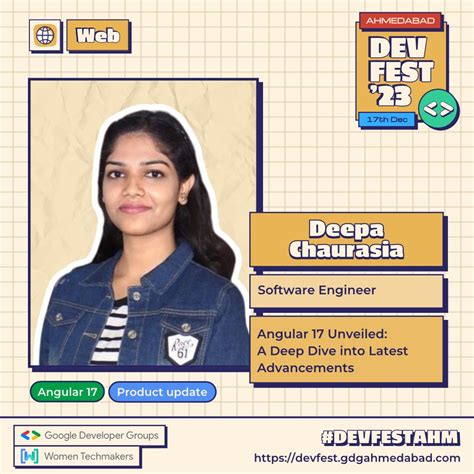 deepa chaurasia on linkedin network devfest web