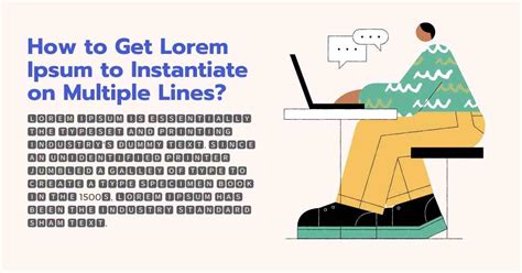 How To Get Lorem Ipsum To Instantiate On Multiple Lines Lipsum Hub