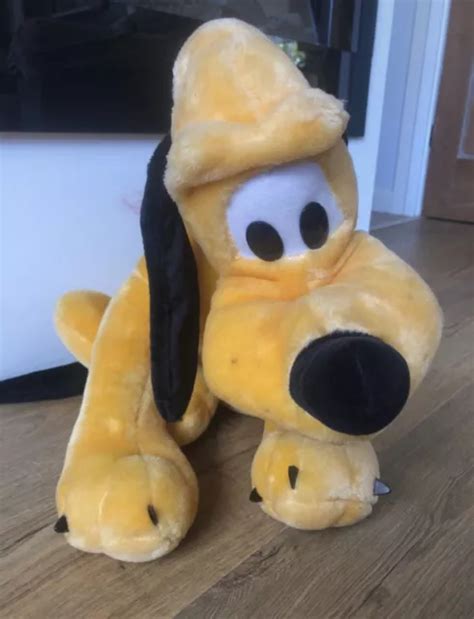 Disneyland Walt Disney World Pluto Large Vintage Plush Soft Toy 22” £12