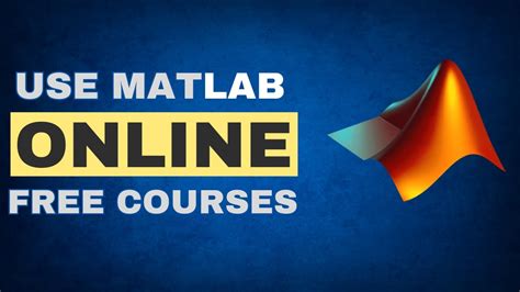 How To Use Matlab Online For Free And Download Script Files Youtube