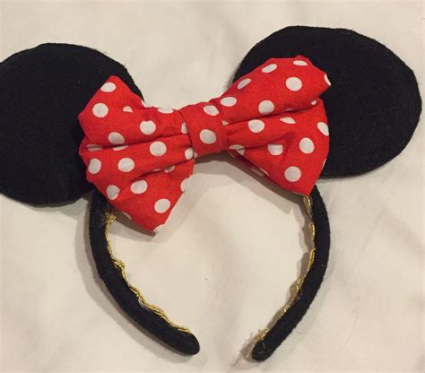 Minnie Mouse Ears Diy