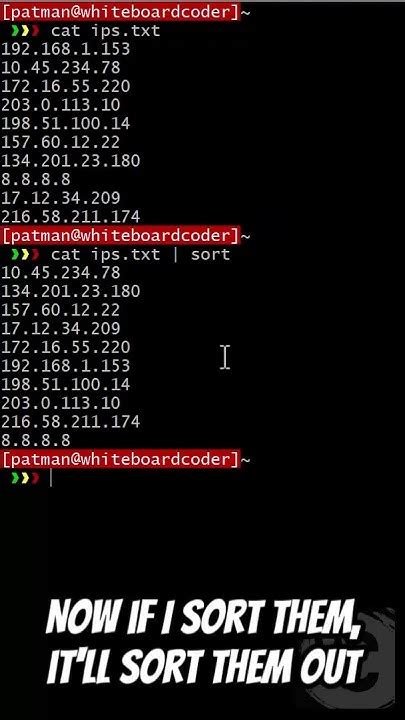 Linux Sort Coding Linux Linuxtutorials Linuxcommandlinetutorial Ubuntu Sysadmin Youtube
