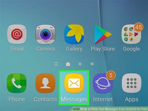 how to print text messages from android for free with pictures