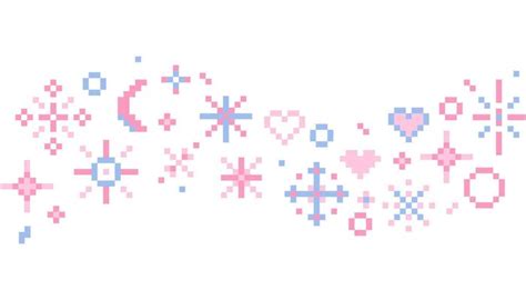 Pixel Sparkle Vector Art Icons And Graphics For Free Download