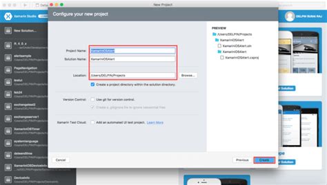 Create An Alert Dialog In Xamarin Ios App